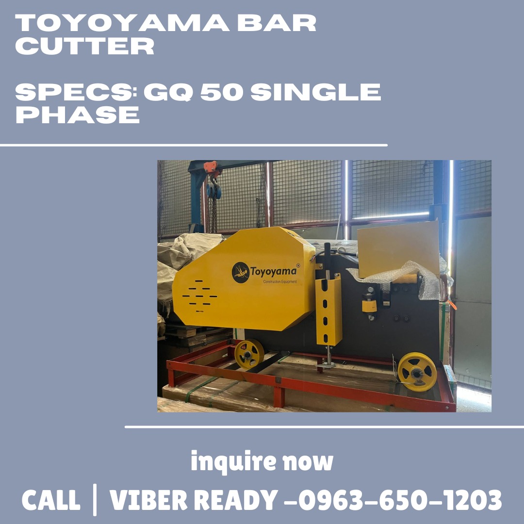toyoyama bar cutter GQ 50 Single phase, Furniture & Home Living ...