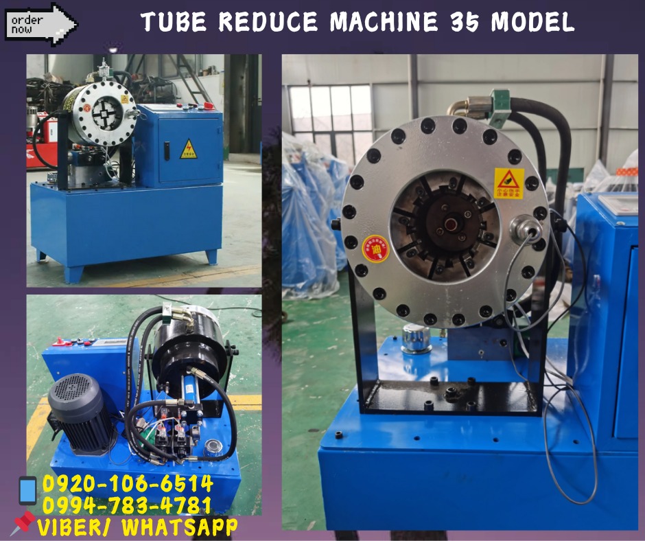 Tube Pipe Crimping Machine Hydraulic Copper Tube Expander Pipe Reducer ...
