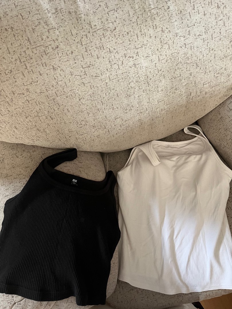Uniqlo Tops bundle, Women's Fashion, Tops, Sleeveless on Carousell