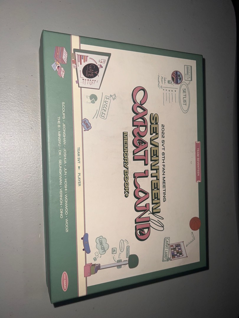 Unsealed SEVENTEEN Caratland Memory Book 2022, Hobbies & Toys ...
