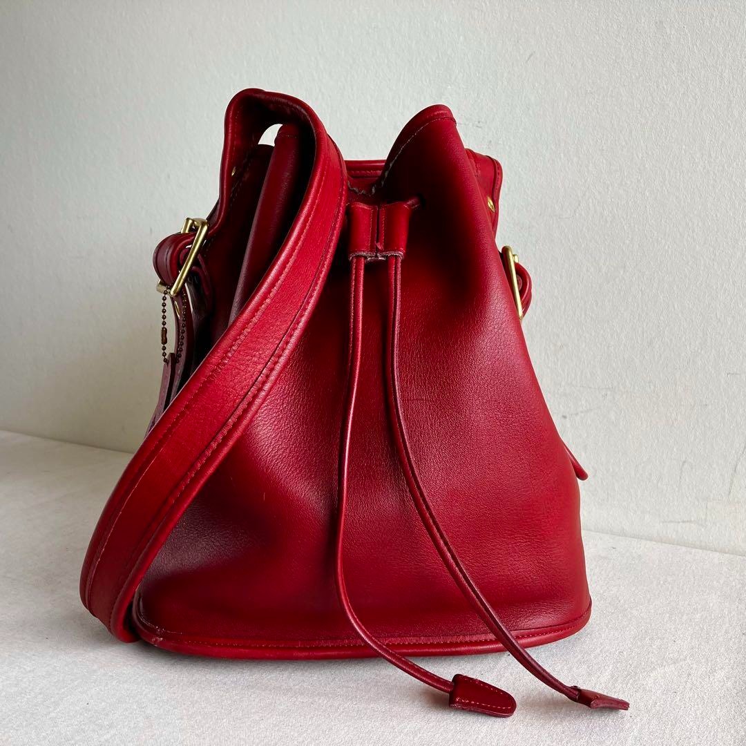 Vintage Coach Lula's Legacy Red Leather from Japan M165, Luxury, Bags ...