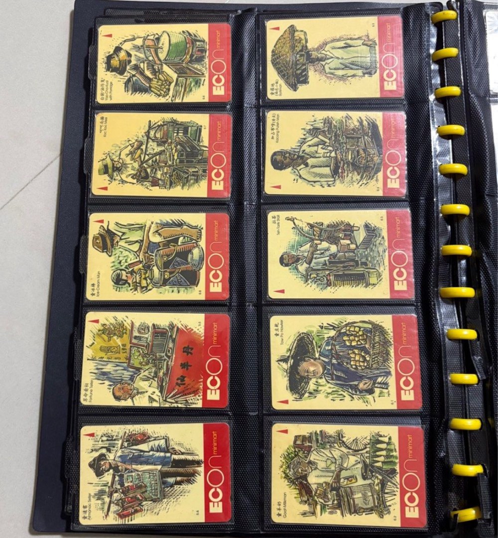 vintage collectible phone cards Econ full set, Hobbies & Toys ...