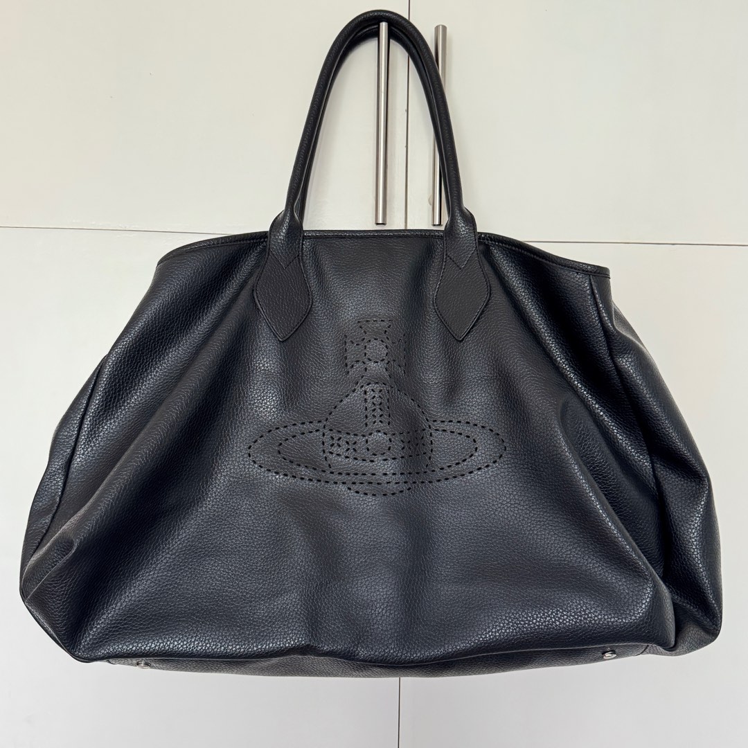 Vivienne Westwood Orb leather tote bag, Women's Fashion, Bags & Wallets ...