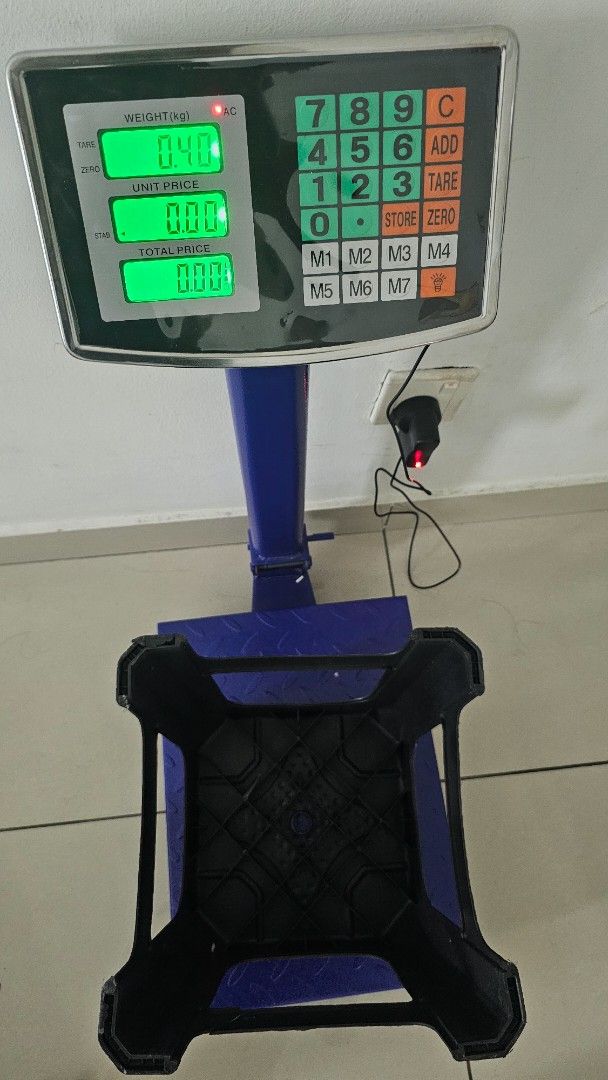 Weighing Scale Digital 150kg, Garage Sale on Carousell
