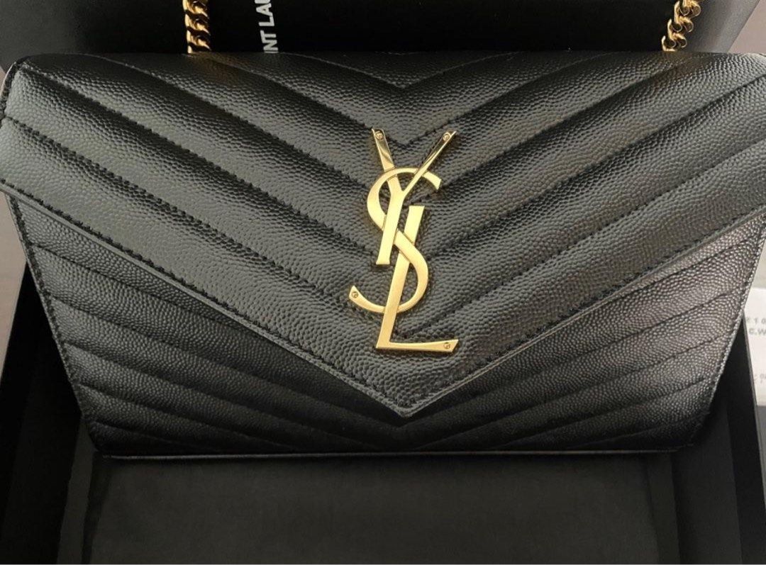 YSL woc Sling Bag large, Luxury, Bags & Wallets on Carousell