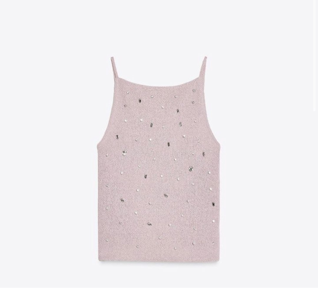 ZARA BACKLESS TOP LIMITED EDITION, Women's Fashion, Tops, Sleeveless on ...