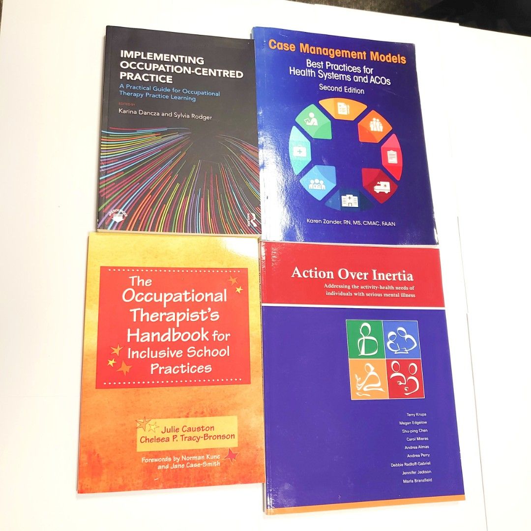 $8 each. Implementing Occupation Centred Practice. Occupational ...