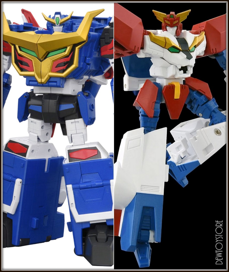 ⭐ [𝗣𝗿𝗲-𝗼𝗿𝗱𝗲𝗿] Takara Tomy Toyrise Metal Alloy Mecha Robot Action Figure - The Brave Fighter ...
