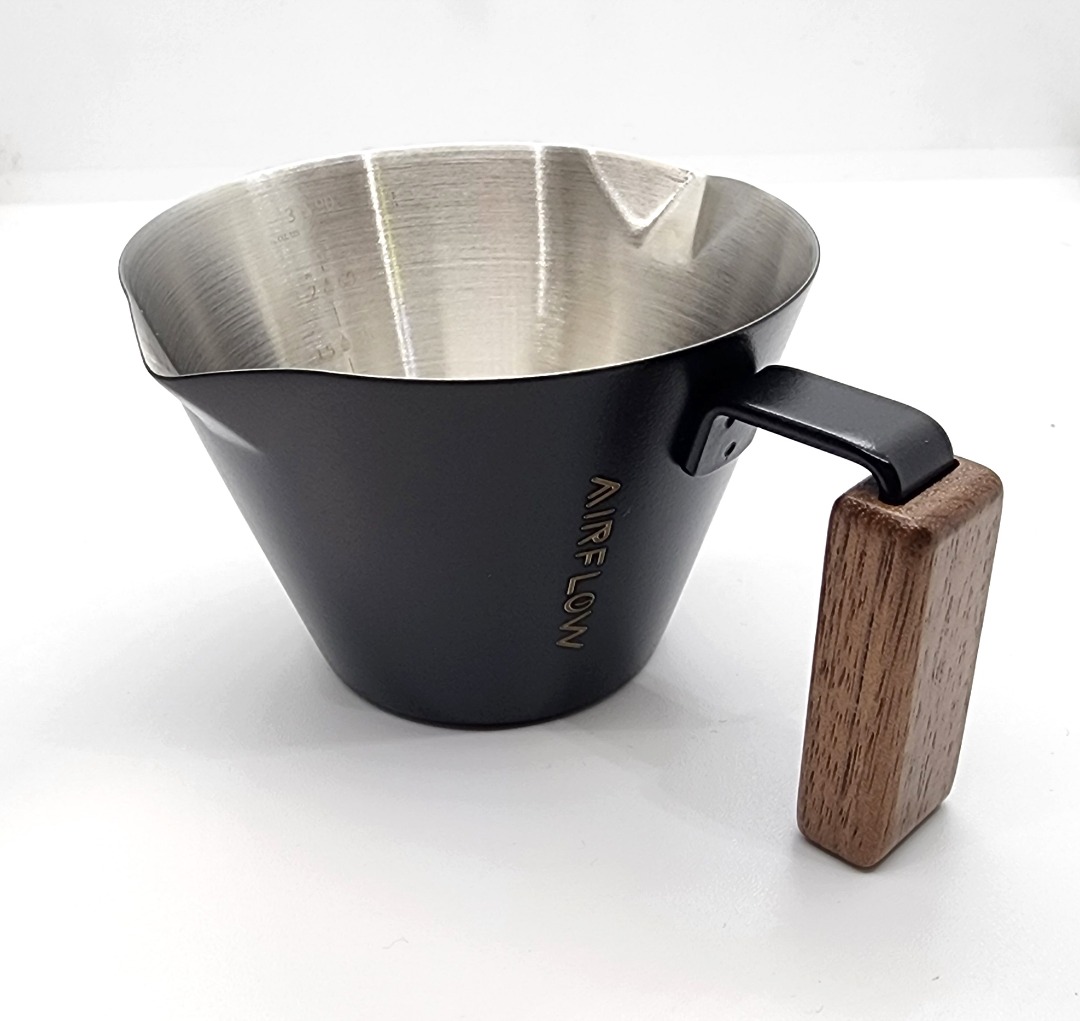 AIRFLOW Stainless Steel Espresso Shot Cup Matte Black, Furniture & Home ...