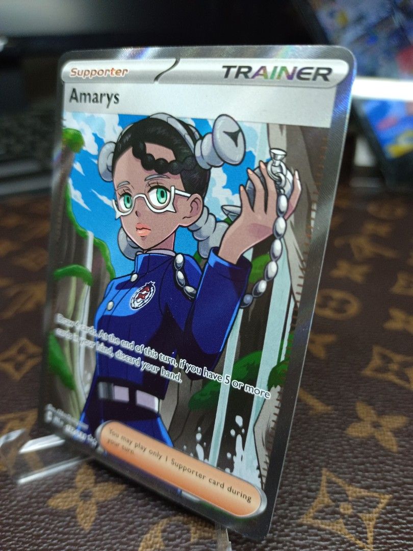 Amarys - 132/131 - Full Art FA Secret Rare (Prismatic Evolutions ...