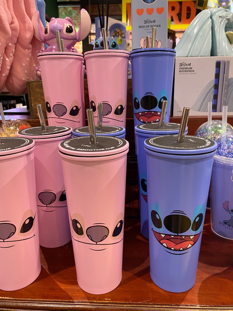 Brand new Typo x Lilo&Stitch tumbler, Furniture & Home Living ...