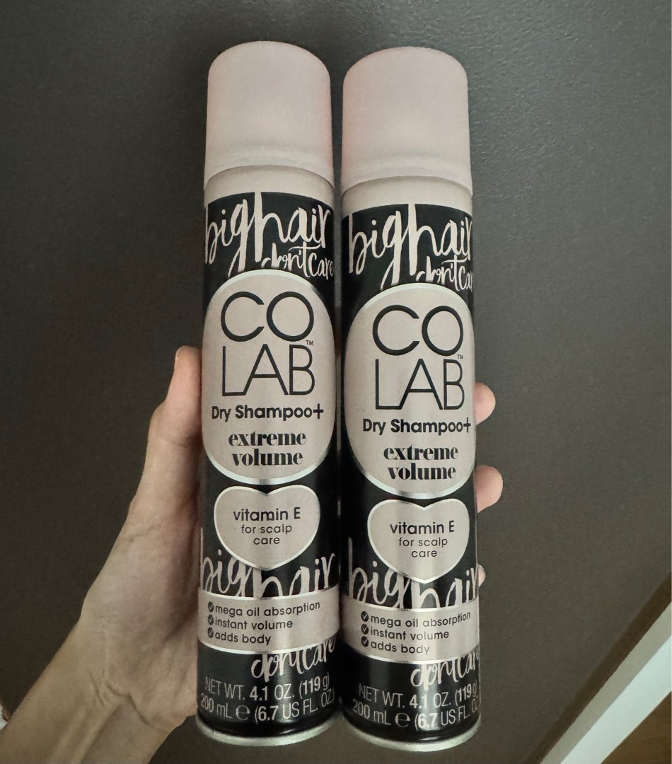 Colab dry shampoo Vitamin E for Scalp care, Beauty & Personal Care ...