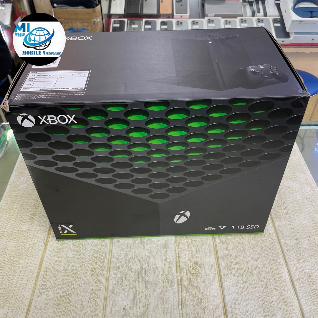 console Game Xbox series X disc version 1tb ssd original, Video Game ...
