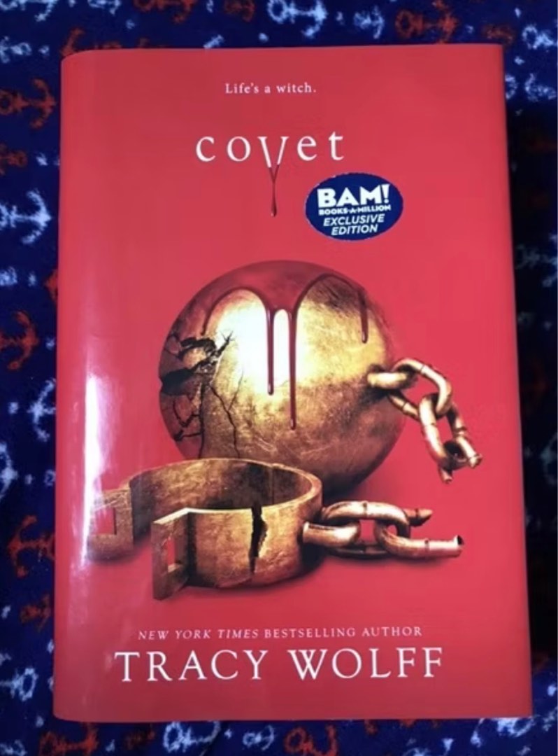 Covet (Crave #3) by Tracy Wolff BAM Exclusive Edition, Hobbies & Toys ...