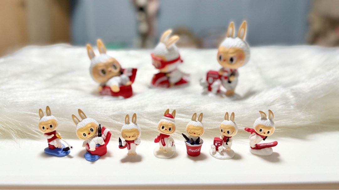 Cute Inspired Popbean Labubu, Dimoo, Molly, Skullpanda, Crybaby ...