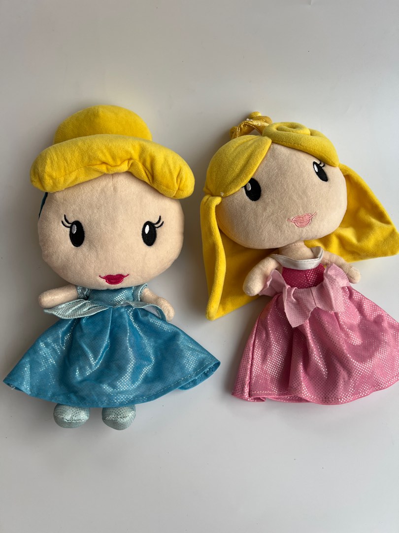 Disney Princess Plushies, Hobbies & Toys, Toys & Games on Carousell
