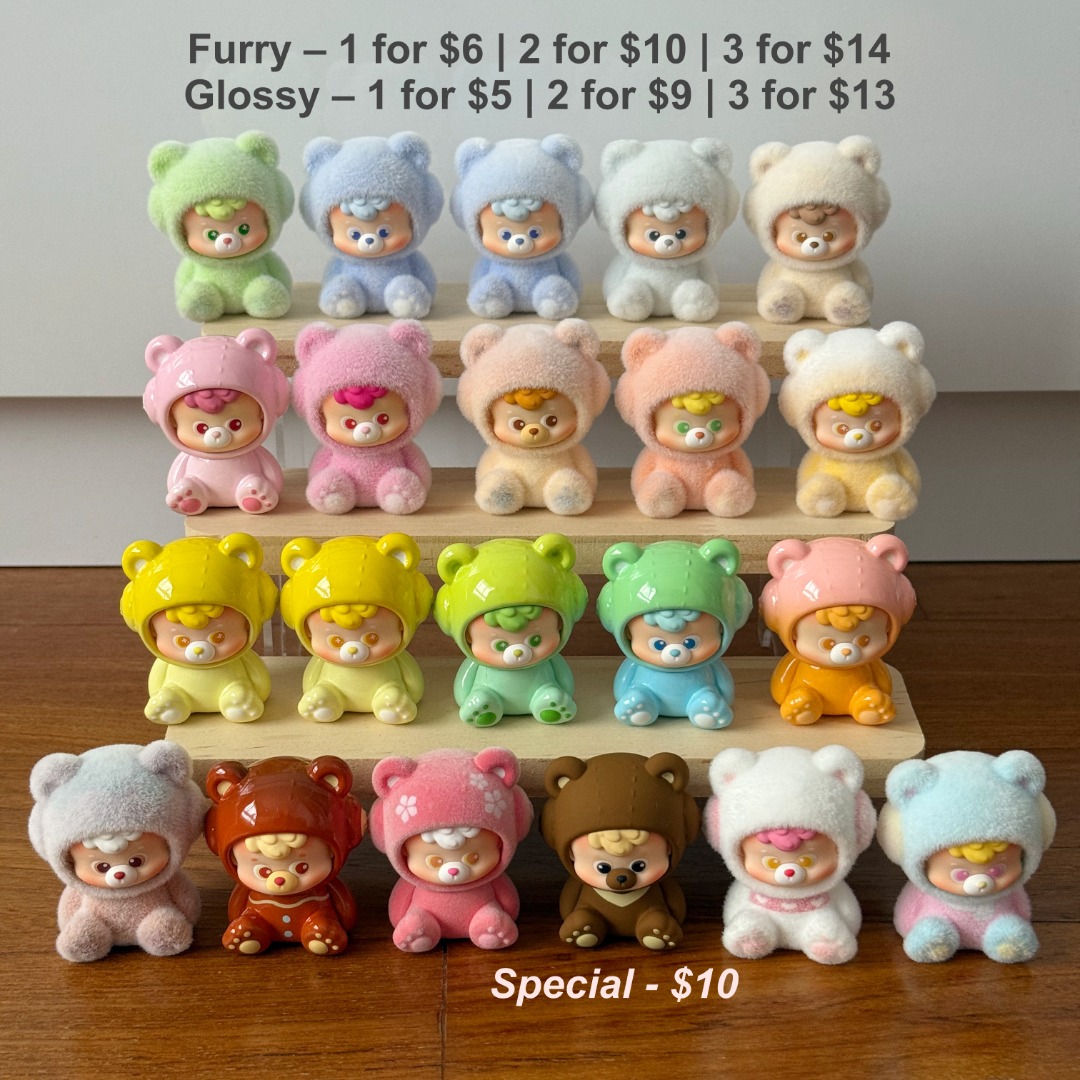 Diudiu Baby Be Your BB Bear & The Warmer Bears, Hobbies & Toys, Toys ...