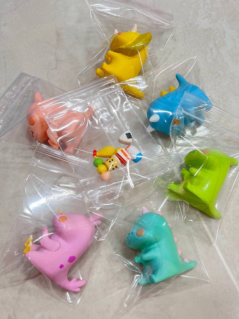 Dog Dog Beng Peng Set of 6 Gacha, Hobbies & Toys, Toys & Games on Carousell