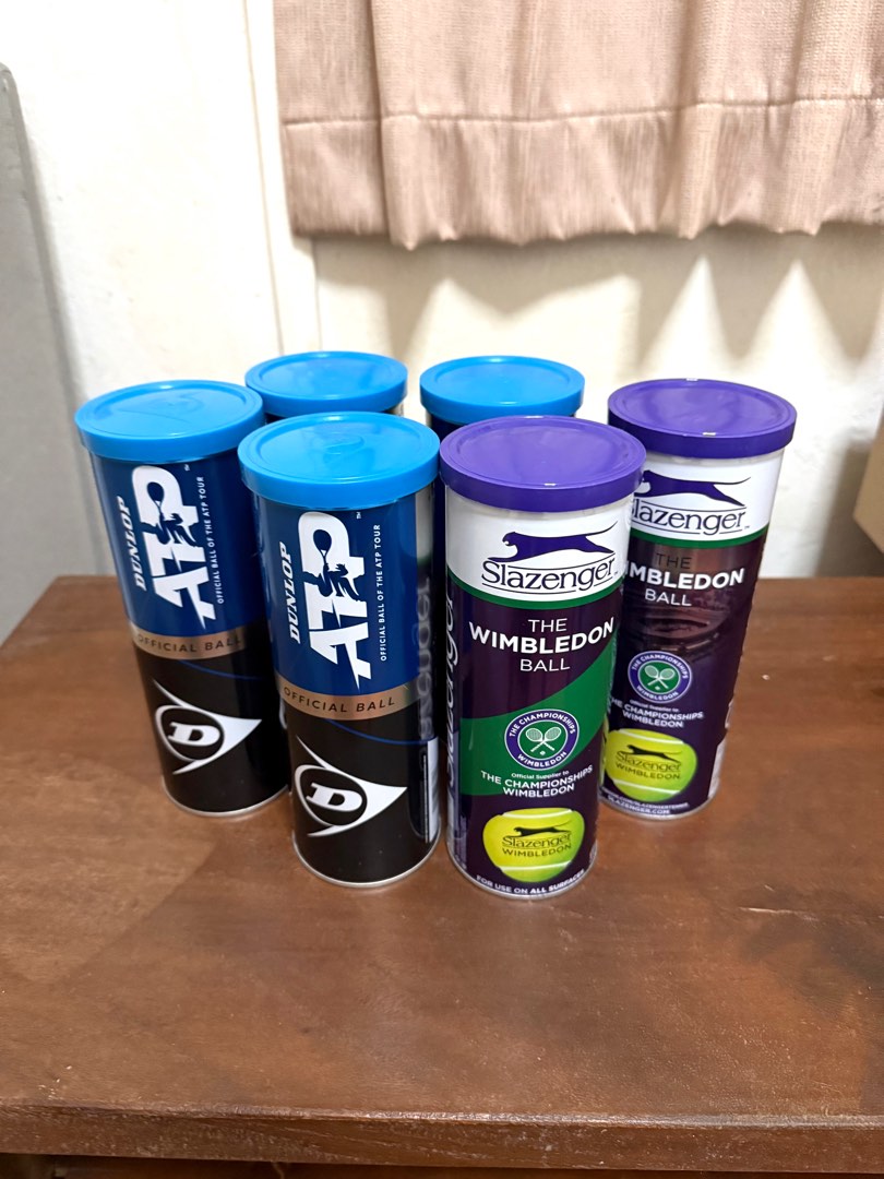 Dunlop AO Slazenger tennis balls. Premium tennis balls. Dunlop AO balls ...