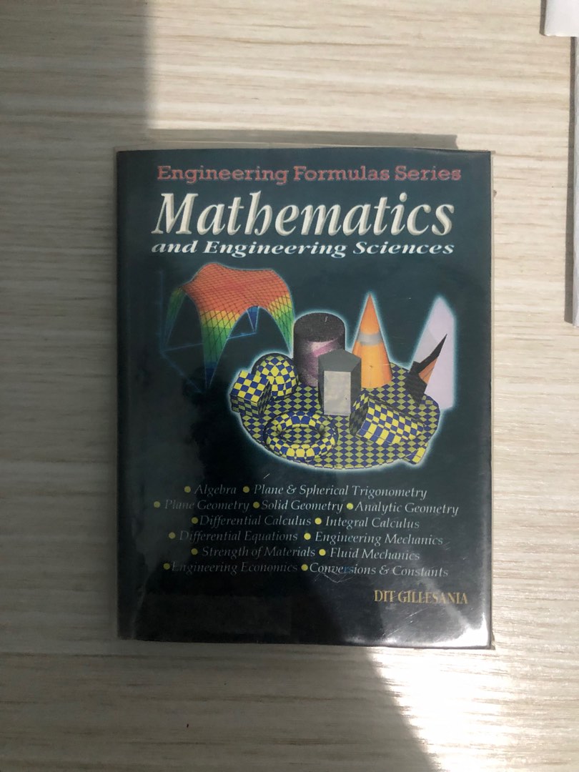 Engineering Formulas Series Mathematics, Hobbies & Toys, Books ...