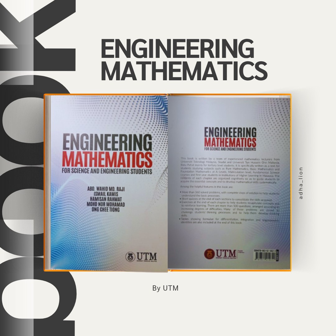 ENGINEERING MATHEMATICS |UTM, Hobbies & Toys, Books & Magazines ...