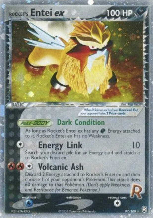 Entei ex team rocket returns, Hobbies & Toys, Toys & Games on Carousell