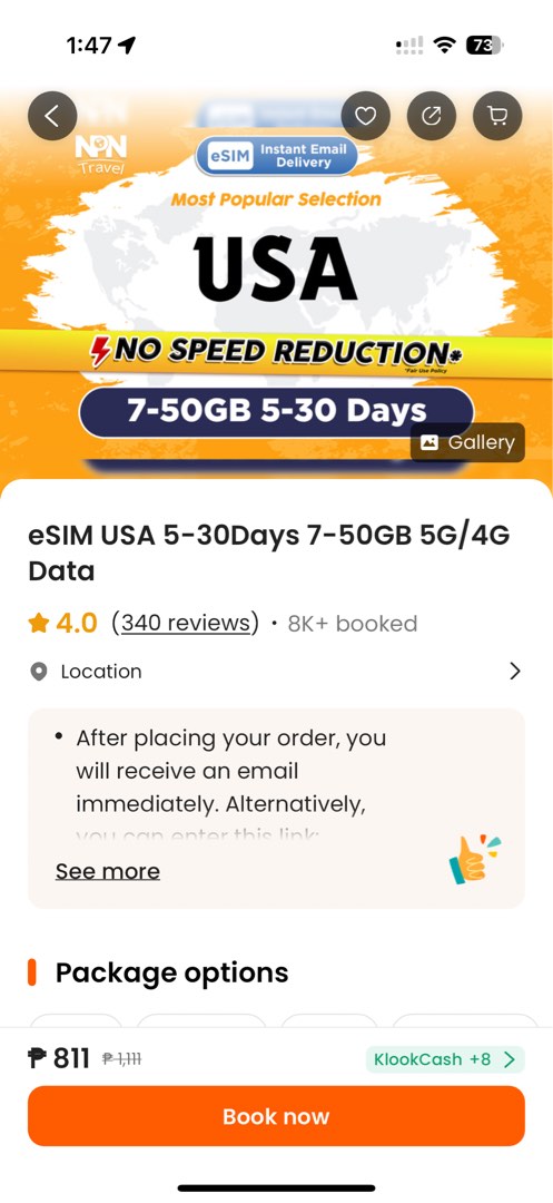 eSim USA, Hobbies & Toys, Travel, Travel Essentials & Accessories on ...
