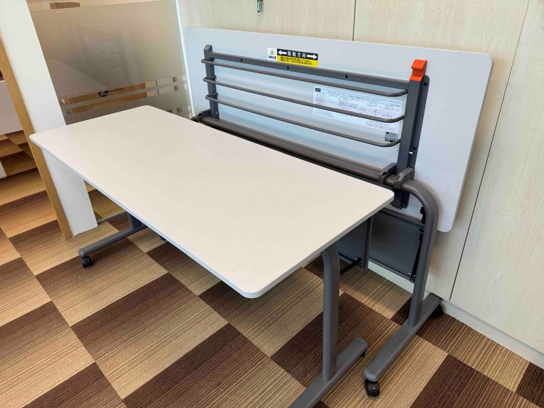 Foldable Office Table, Furniture & Home Living, Furniture, Tables ...