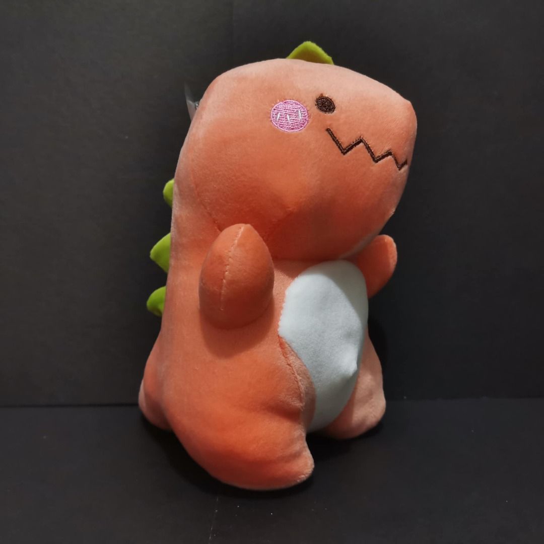 (Free Shipping) 21cm Dinosaur Plush (other tags: t-rex, mascot, stuffed ...