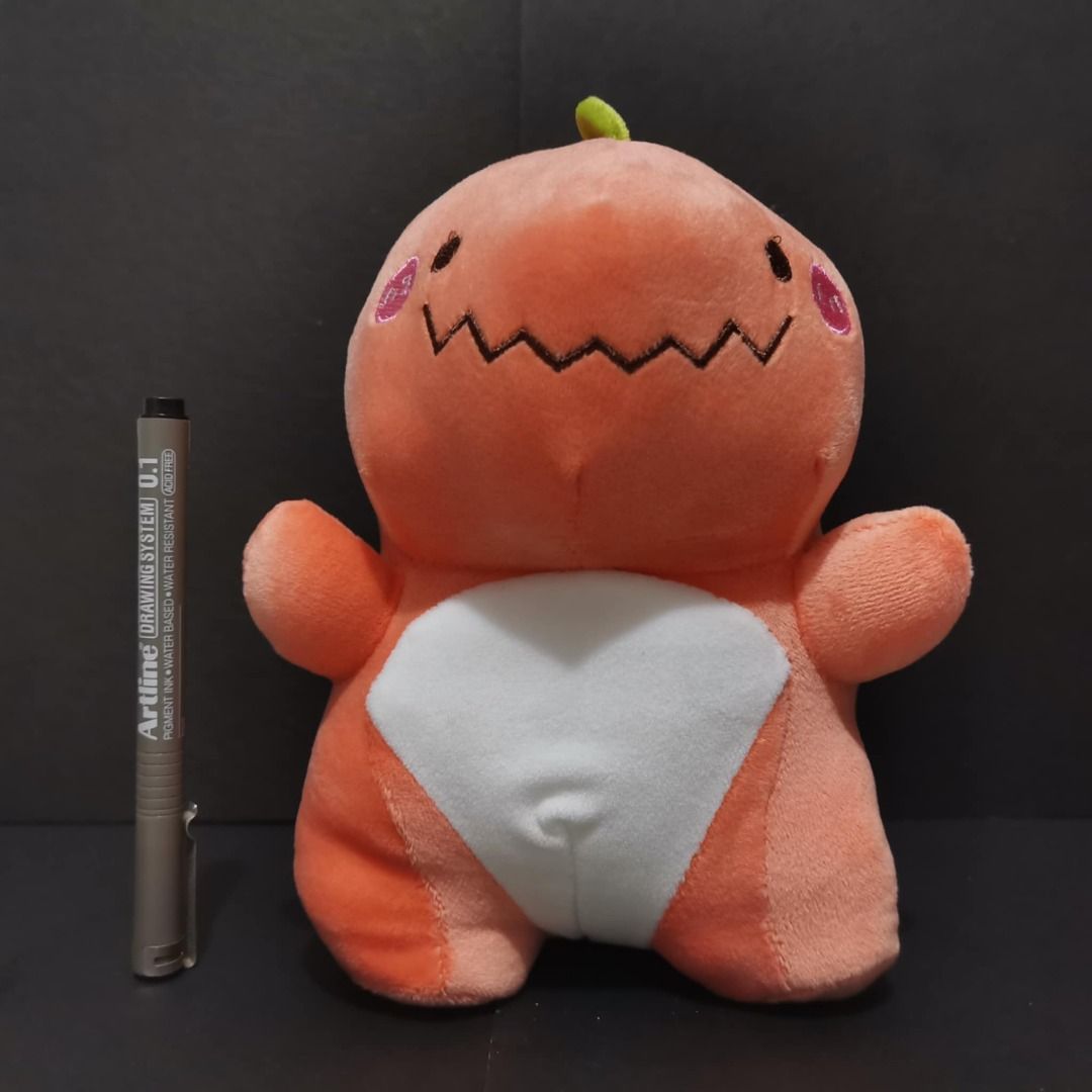 (Free Shipping) 21cm Dinosaur Plush (other tags: t-rex, mascot, stuffed ...
