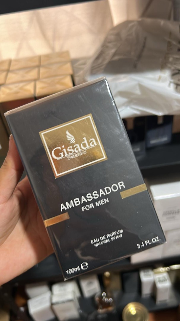 Gisada Ambassador for Men EDP 100ml, Beauty & Personal Care, Fragrance ...