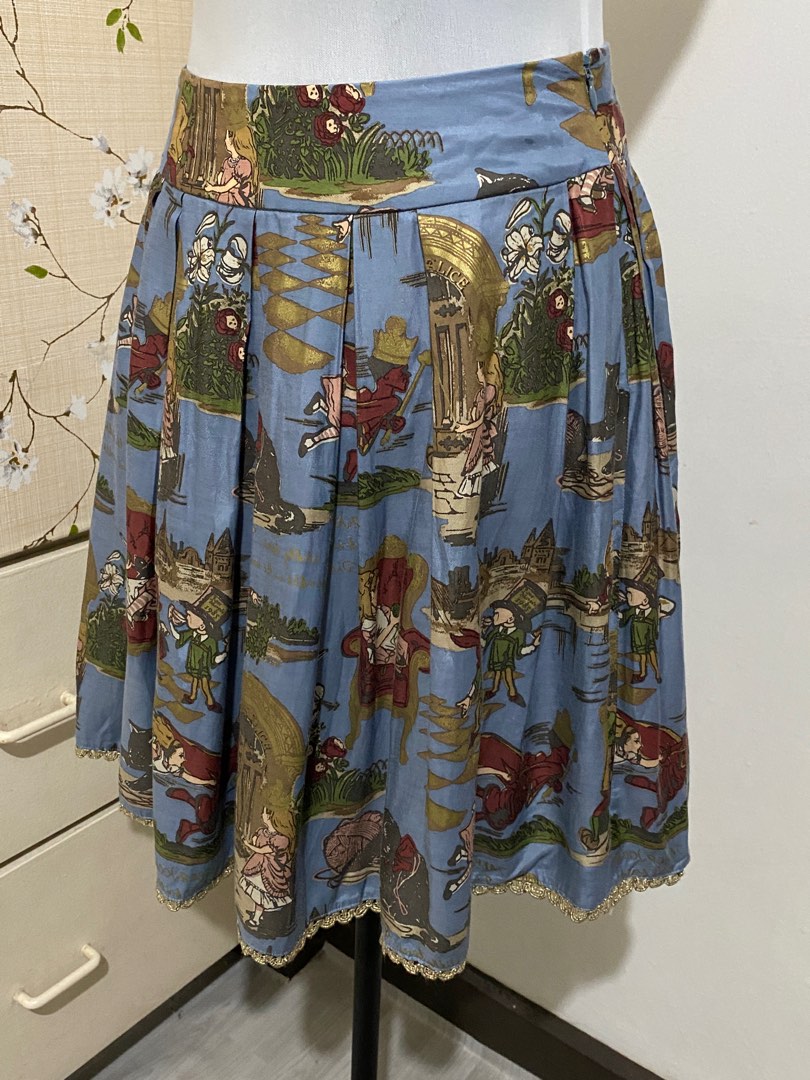 Glass Alice skirt Jane Marple lolita babydoll y2k coquette help tags liz lisa axes femme mary ...