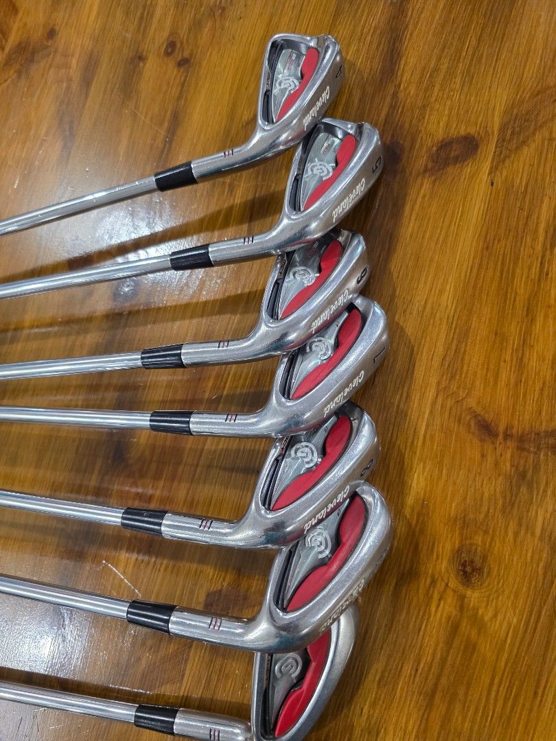 Golf Cleveland CG Red Irons Set 4-P, Sports Equipment, Sports & Games ...