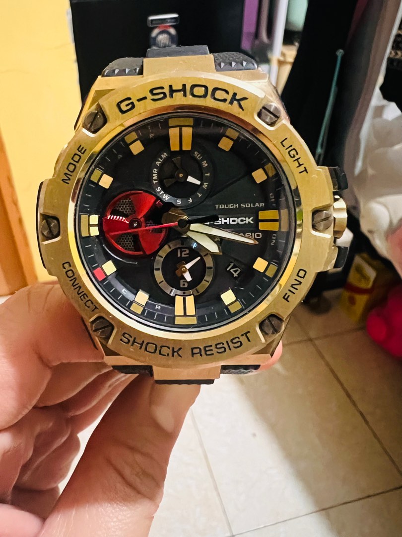 G-Shock x Rui Hachimura GST-B100RH-1 Limited Edition, Men's Fashion ...