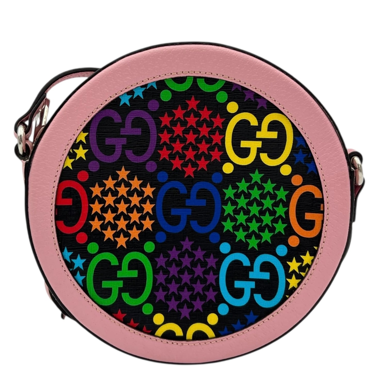 Gucci Psychedelic Crossbody Bag Multi-colour in Coated Canvas, Silver ...