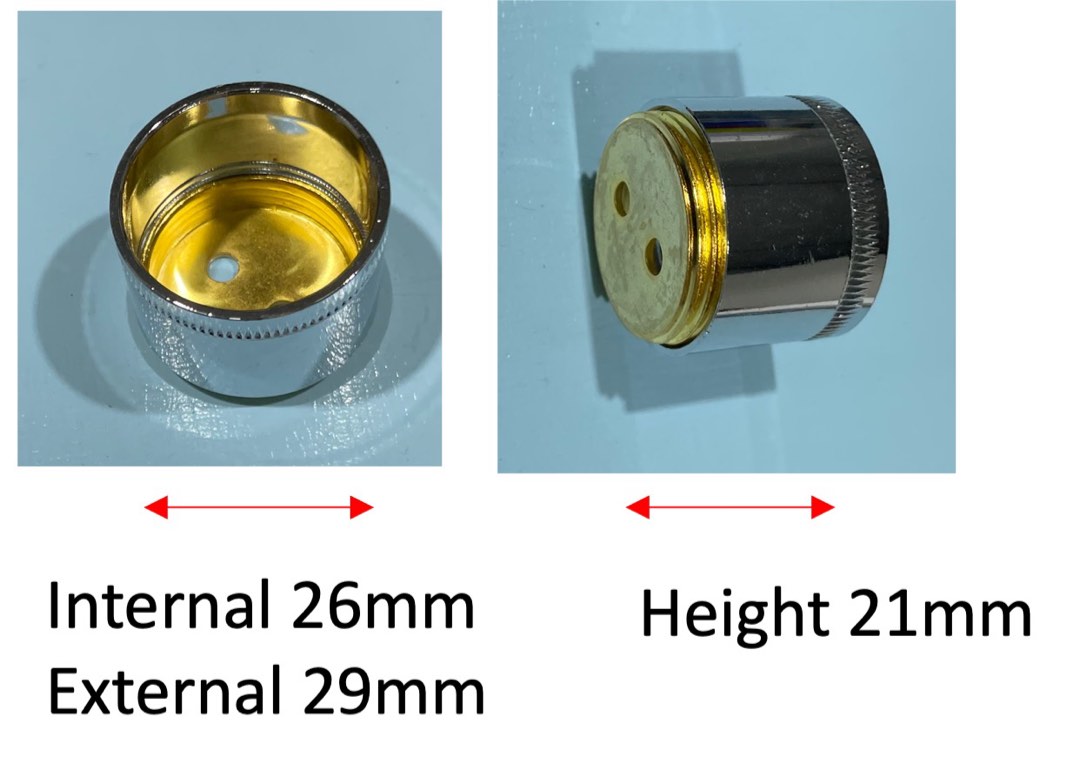 Hanger end cap, rod cap, closet rod cap, Furniture & Home Living, Home ...