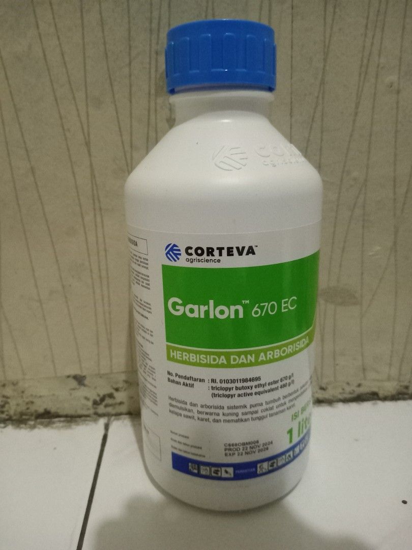 Herbisida Garlon 1 Lt racun rumput pohon karet & kelapa sawit ...