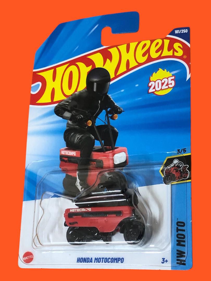 Hotwheels Honda Motocompo, Hobbies & Toys, Toys & Games on Carousell