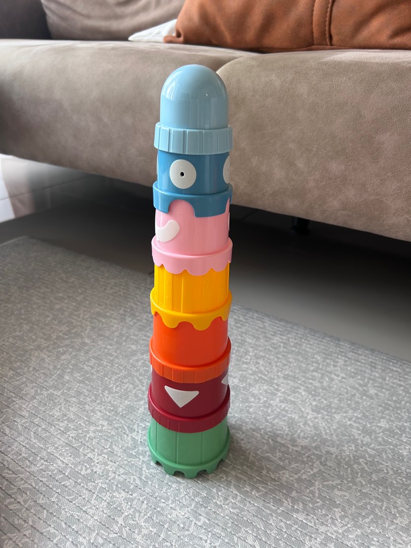 Ikea Uppsta Stack and Nest Cups, Babies & Kids, Infant Playtime on ...
