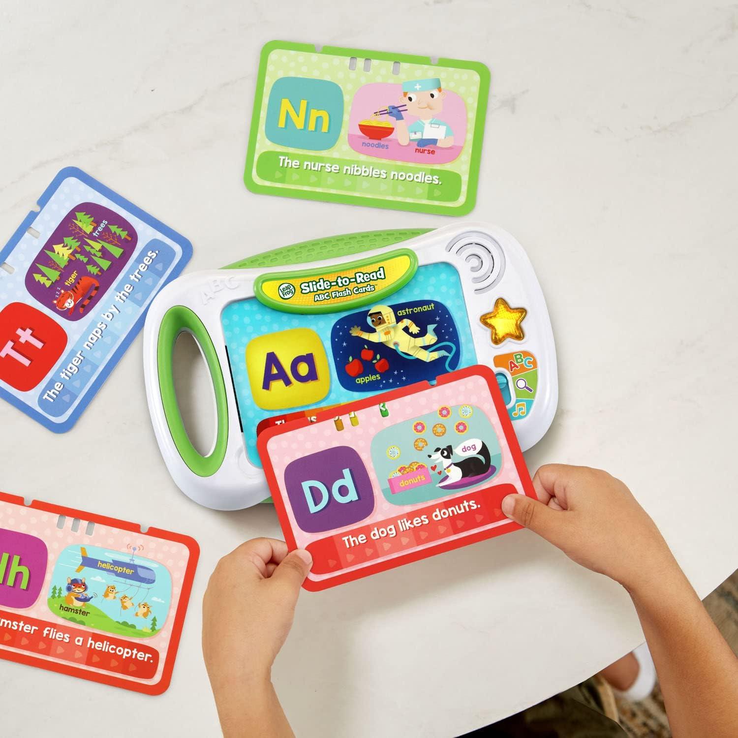 LeapFrog Slide to Read ABC Flash Cards, Hobbies & Toys, Toys & Games on ...