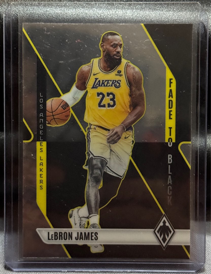 Lebron James Fade To Black #3 Nba Card with minor white corner, Hobbies ...