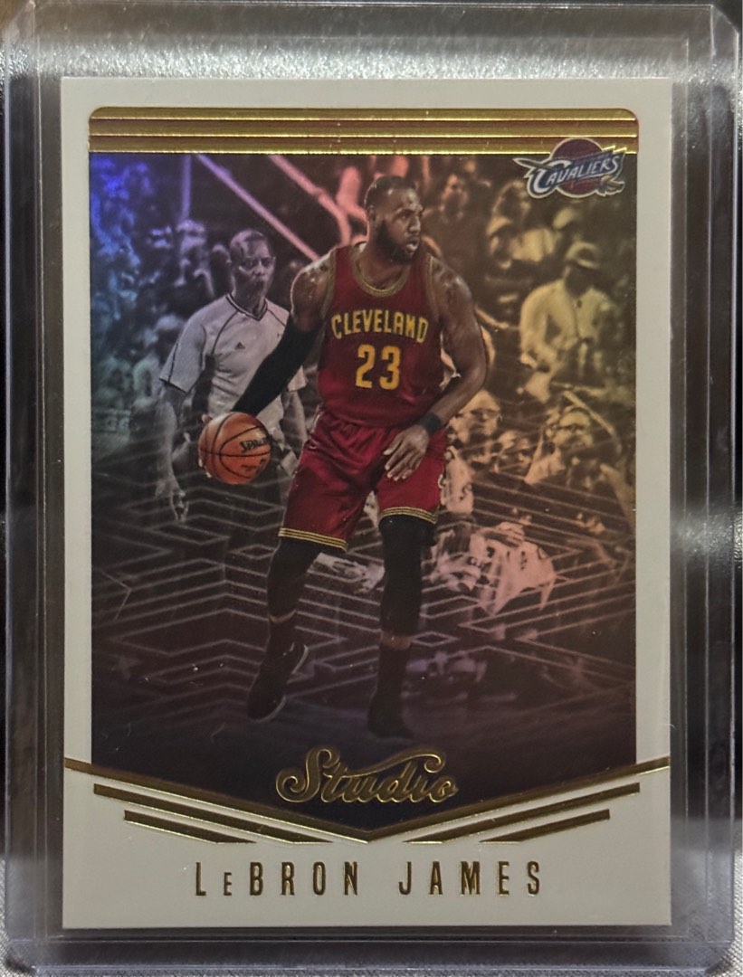 Lebron James Panini Studio #18, Hobbies & Toys, Toys & Games on Carousell