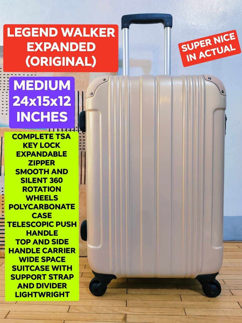 LEGEND WALKER BRAND IMPORTED FROM JAPAN MEDIUM SIZE LUGGAGE, Hobbies ...