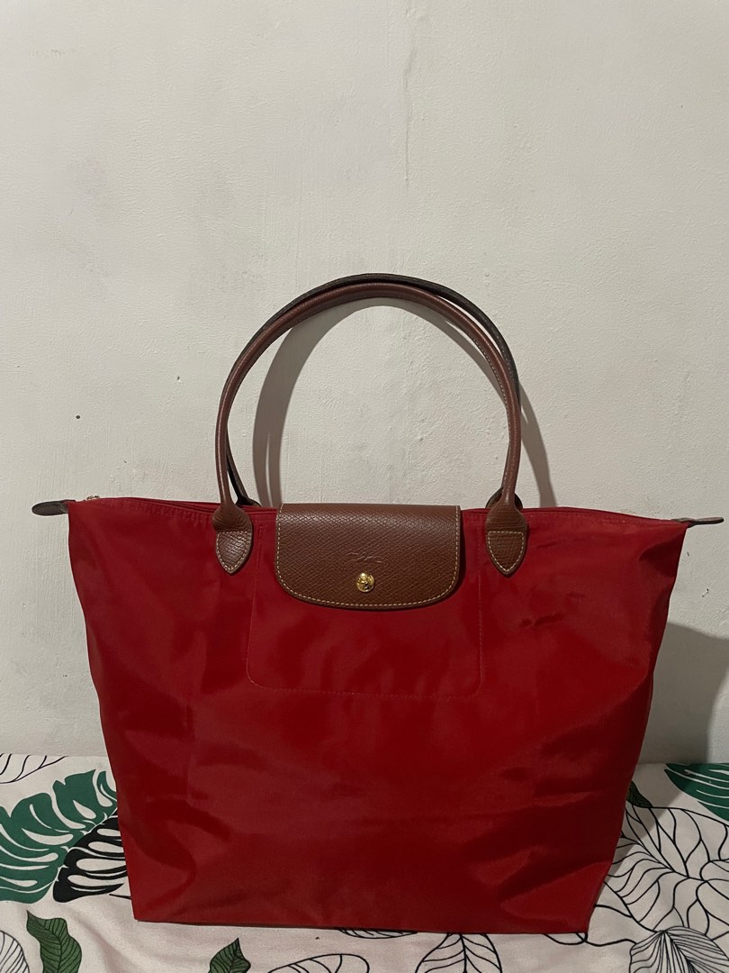 Longchamp Le Pliage Long Handle, Luxury, Bags & Wallets on Carousell
