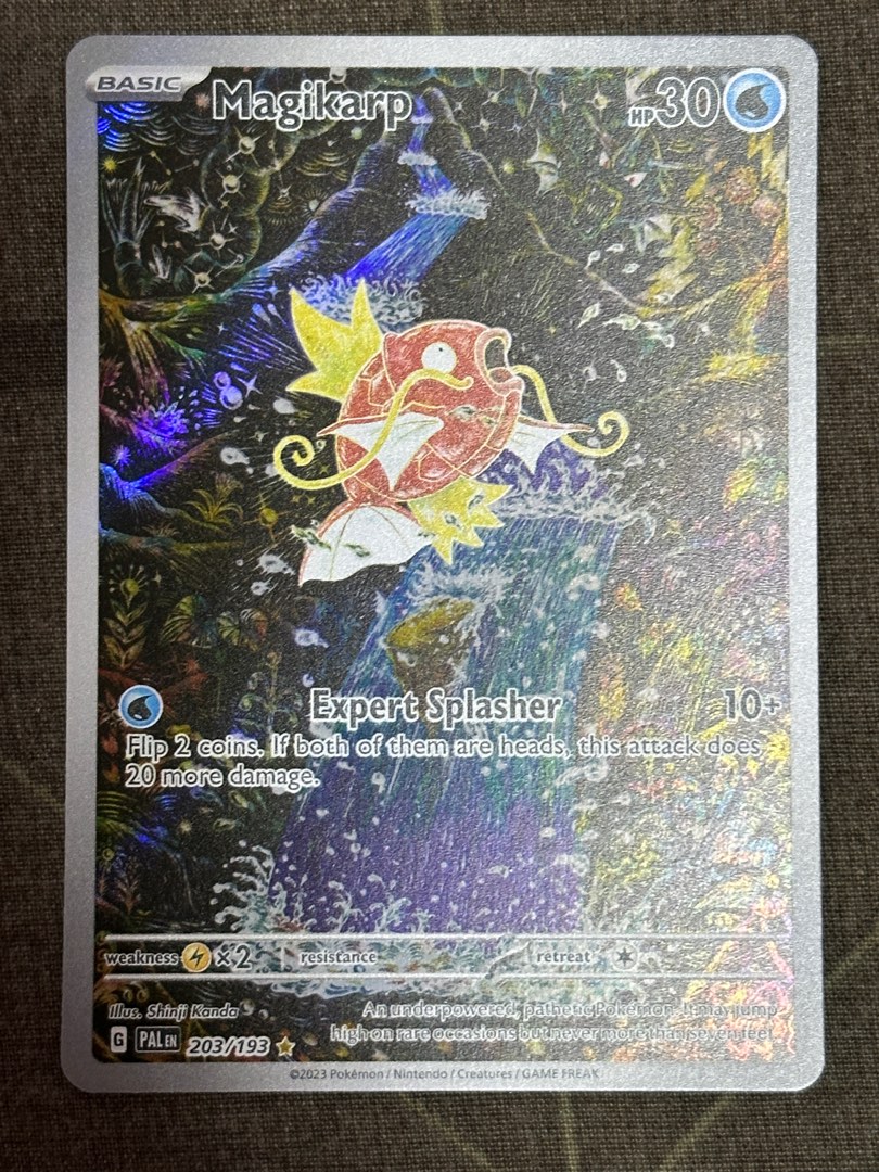 Magikarp IR Paldea Evolved, Hobbies & Toys, Toys & Games on Carousell