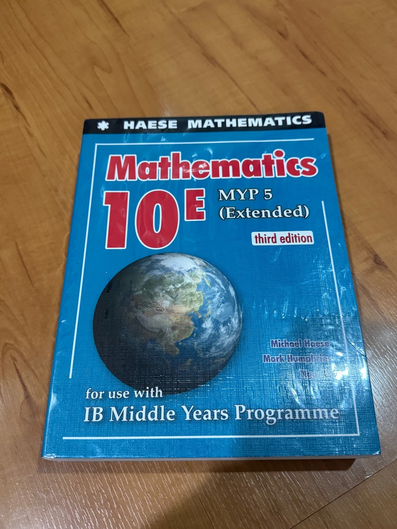 Mathematics 10E MYP 5 ( Extended) 3rd Edition, Hobbies & Toys, Books ...