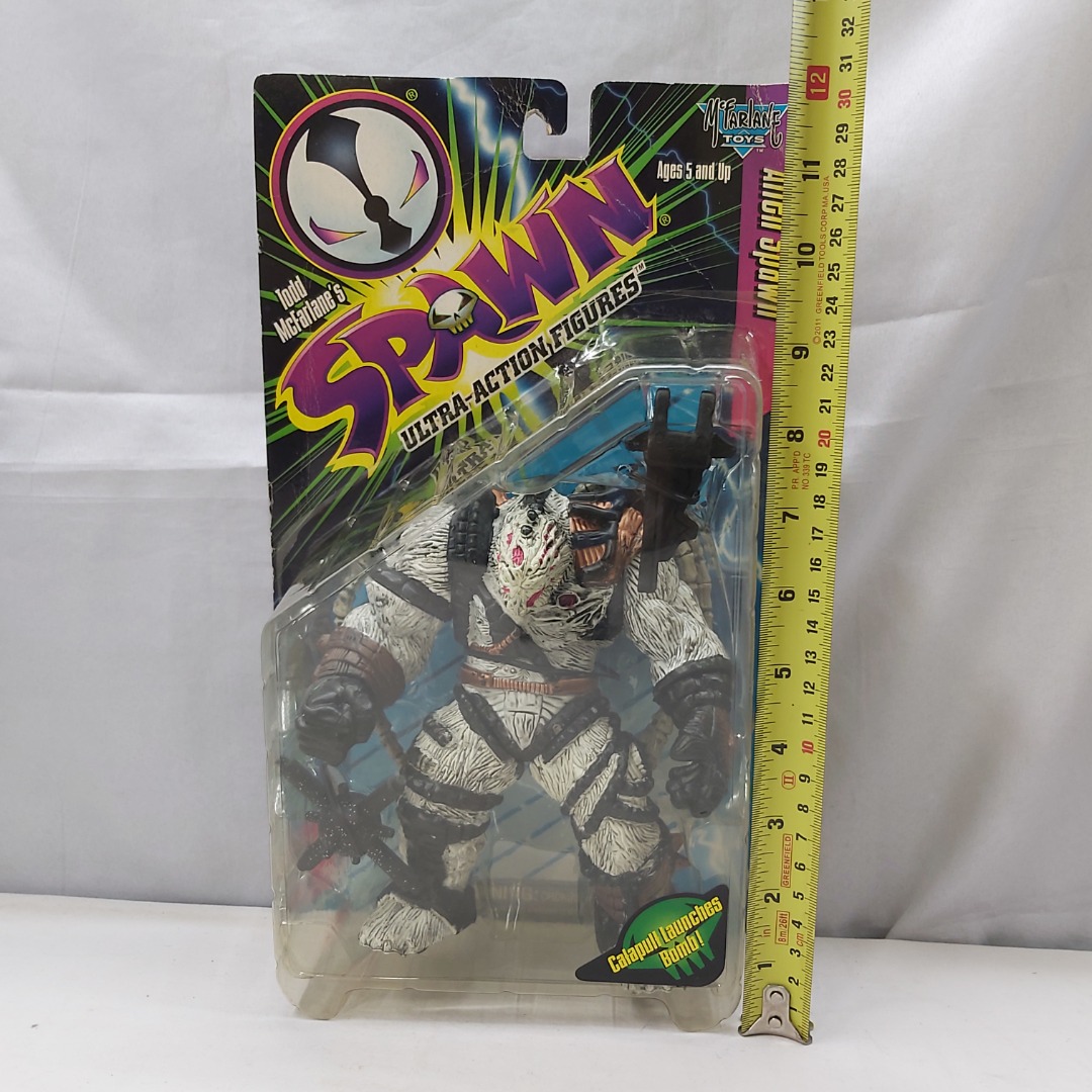 mcfarlane alien spawn white variant ultra action figure, Hobbies & Toys ...