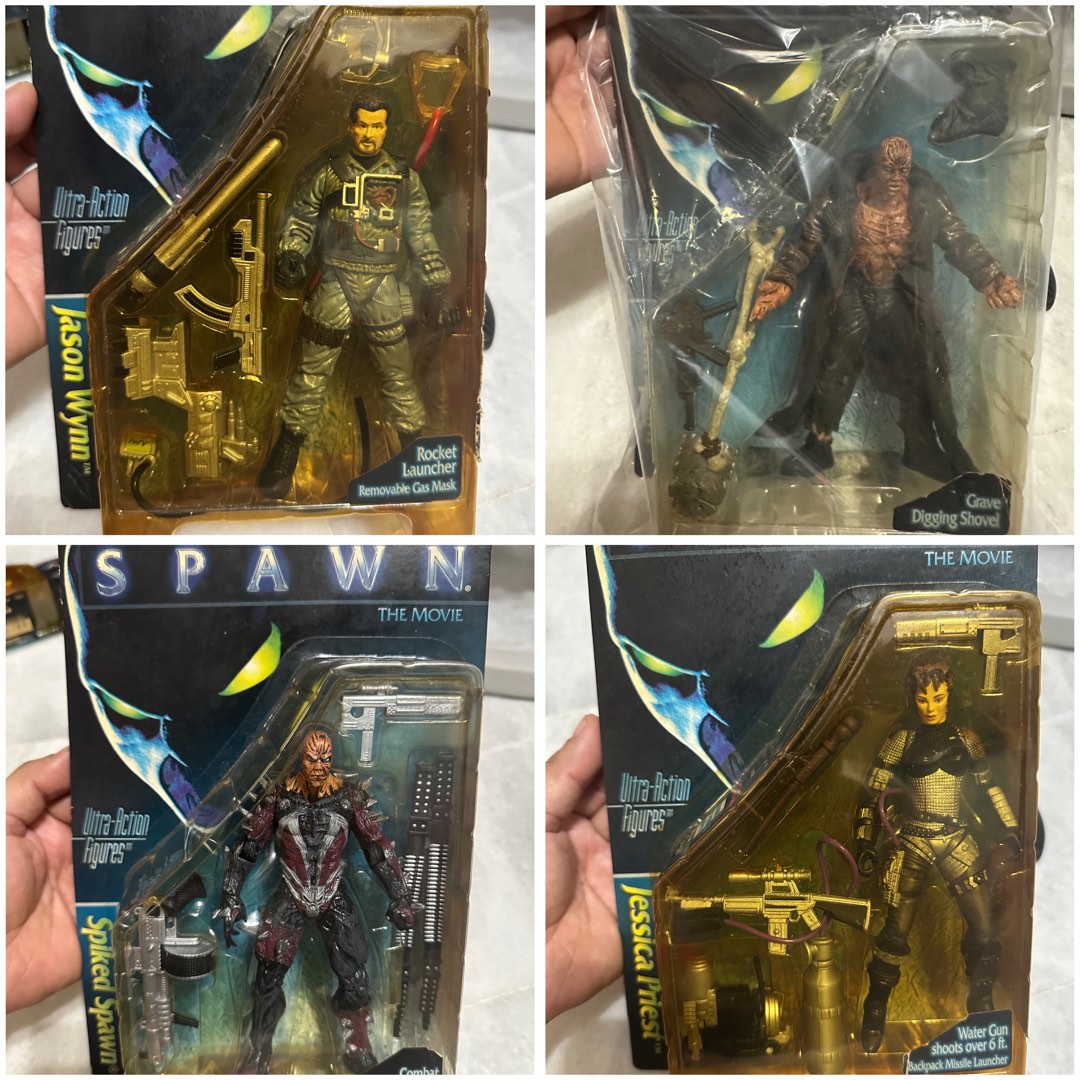 Mcfarlane spawn Jason Wynn Spiked Spawn Jessica Priest, Hobbies & Toys ...