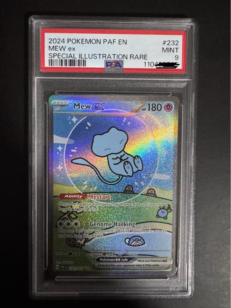 Mew Ex PSA 9 (Bubble Mew), Hobbies & Toys, Toys & Games on Carousell