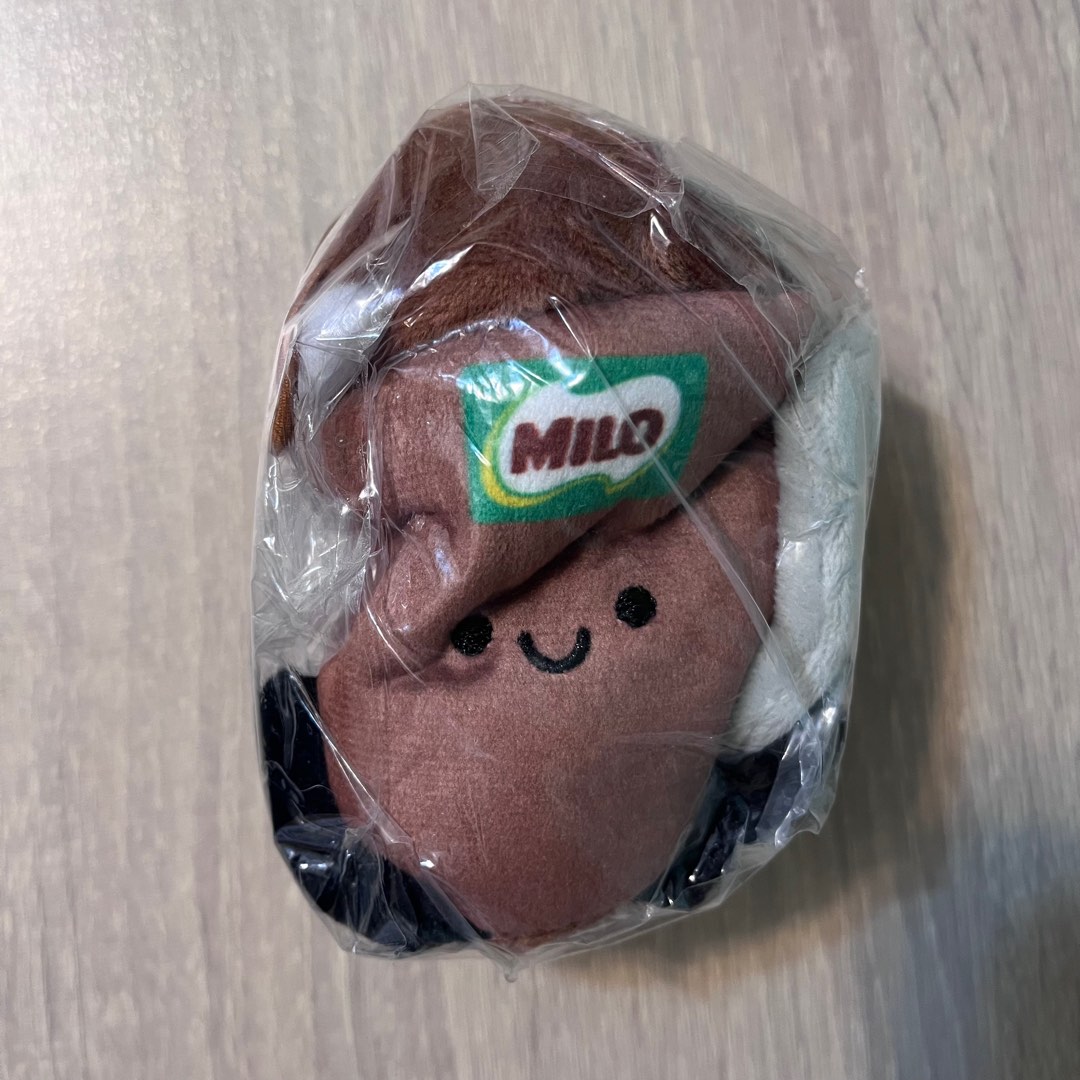 Milo Peng plush with eco bag (limited edition, brown reusable bag ...